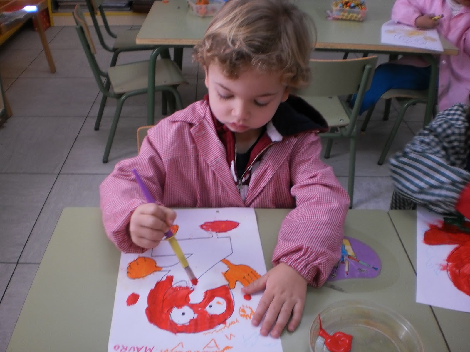 EL LAPIZ: Pintamos el Número 2