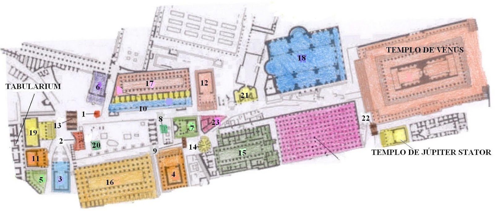 Arte_Historia_Estudios: Capítulo 4 - LOS FOROS DE ROMA