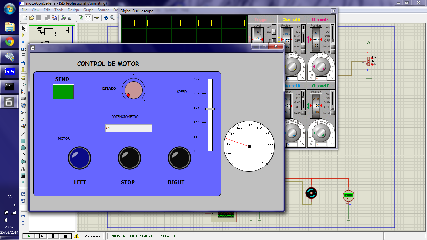 MICROCONTROLADORES AVR: CONTROL DE MOTOR CON MYOPENLAB Y USART