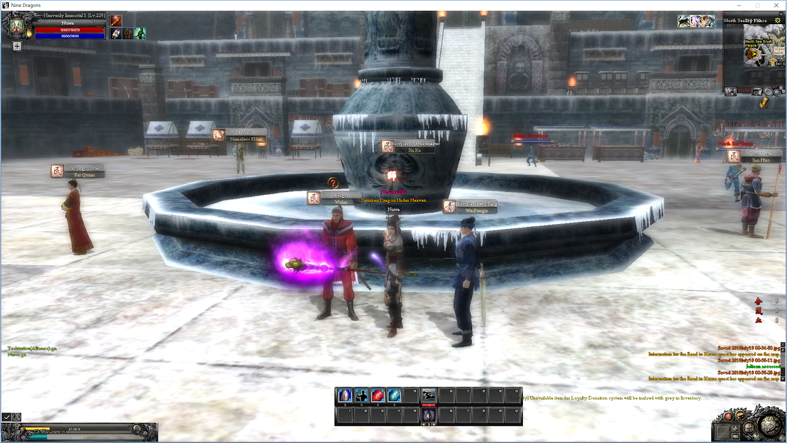 Quests RTK North Sea Icy Palace | RedFox Games