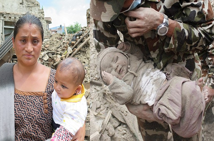 BLOG: Miracle baby pulled crying from the rubble after 22 HOURS in ...