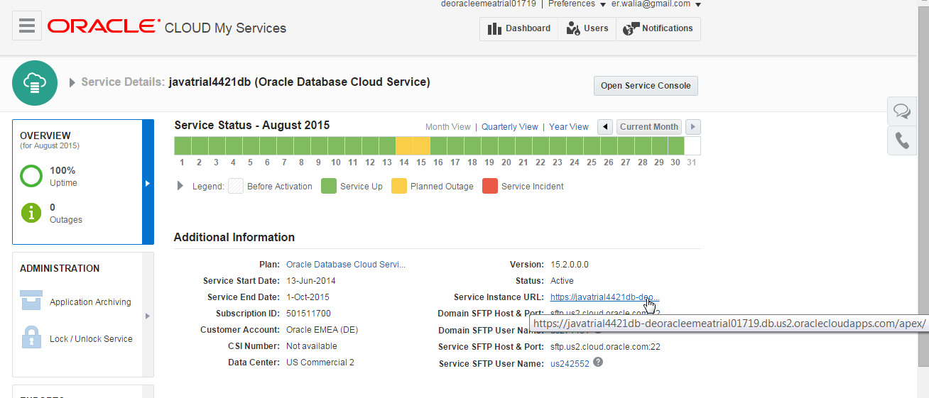 Rohan Walia S Tech Blog Create Oracle Database Cloud