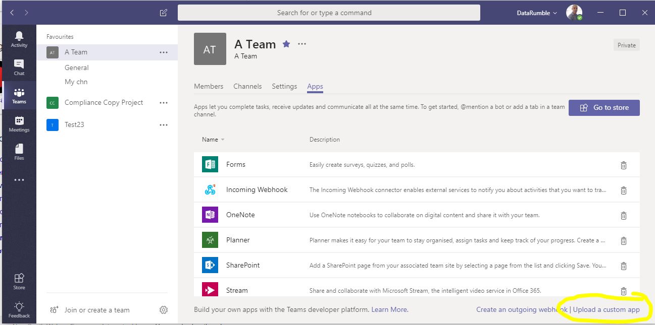 Building a Microsoft Teams Tab Application that uses the Graph API and ...