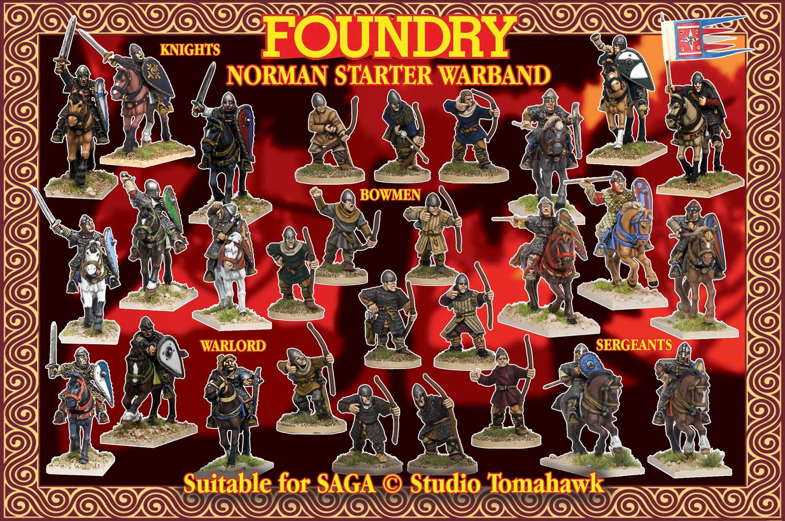 Wargame News and Terrain: Wargames Foundry: Saga Viking, Norman & Saxon ...