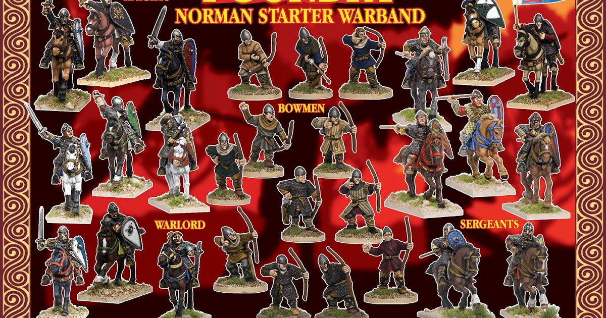 Wargame News and Terrain: Wargames Foundry: Saga Viking, Norman & Saxon ...