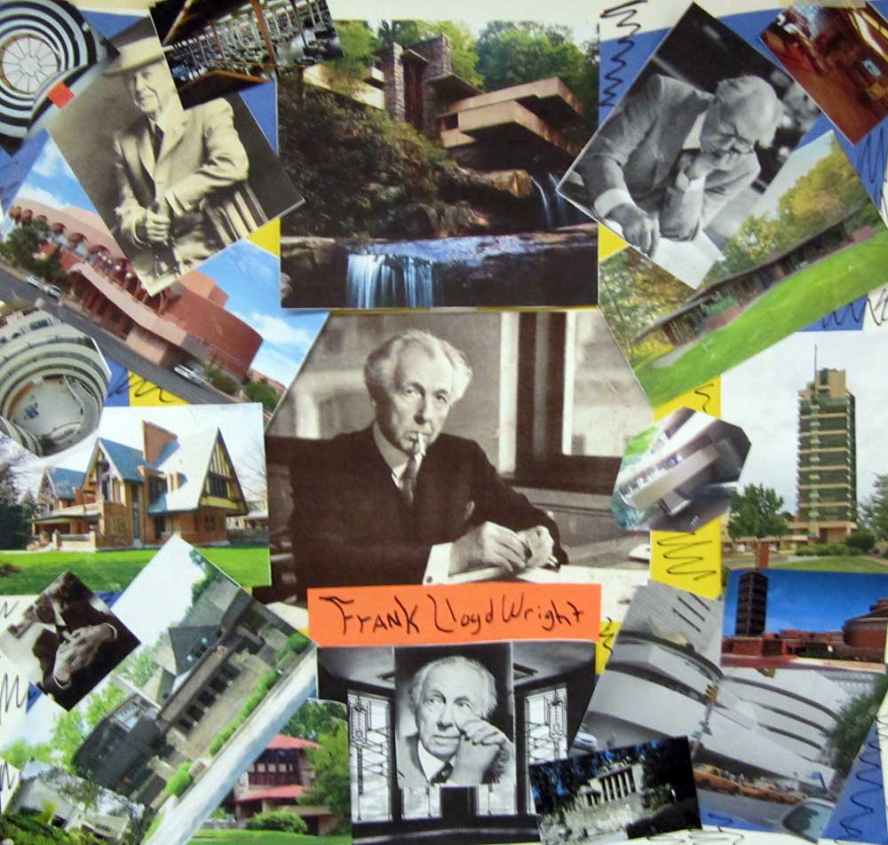 mr:Z: Collage: Frank Lloyd Wright