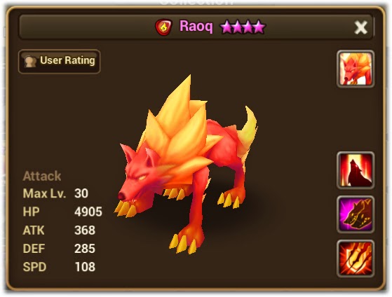 Summoners War Sky Arena Monster Review: Fire Inugami (Raoq)