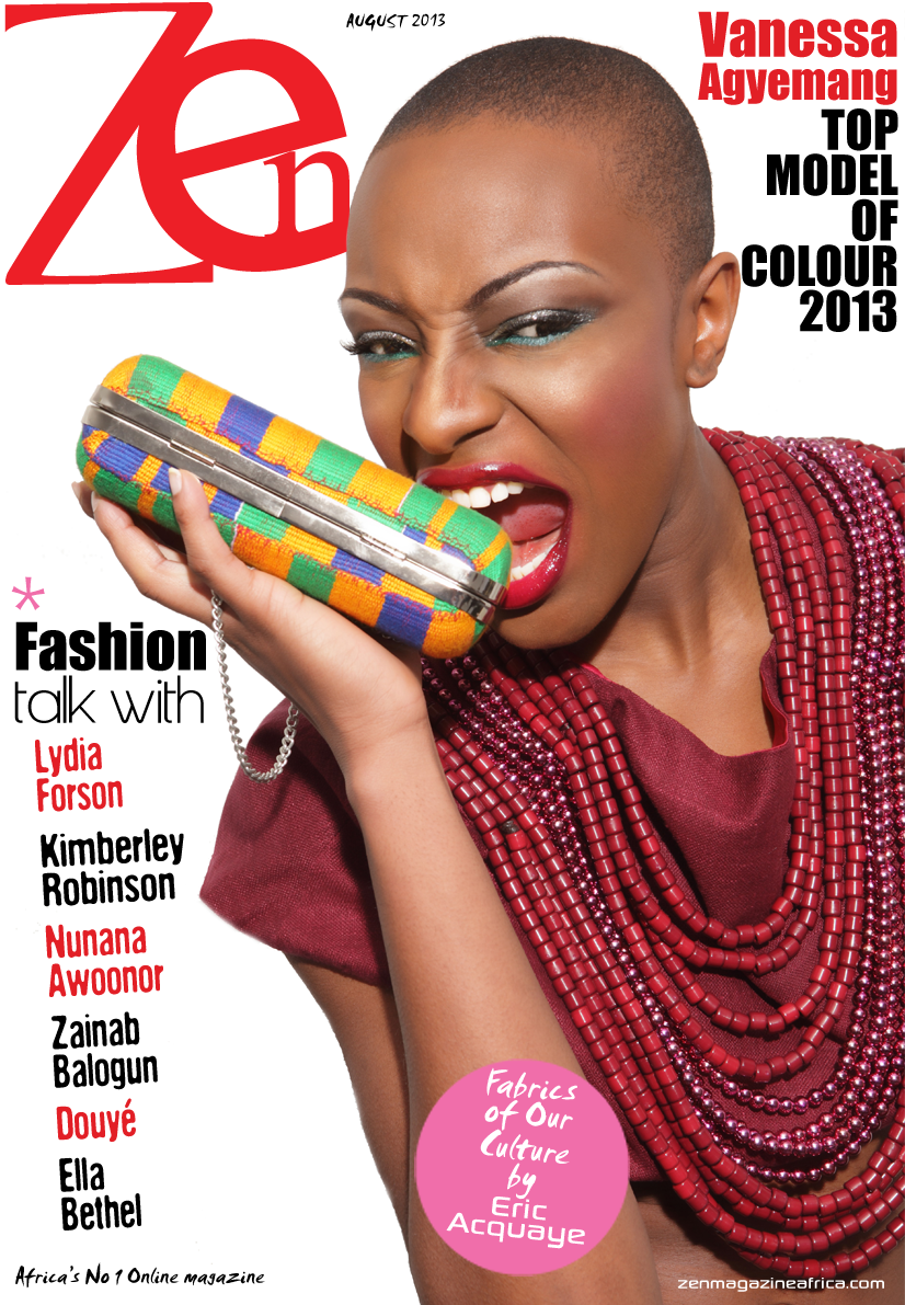 Ghanaian model Vanessa Agyemang covers Zen Magazine ~ Osa's eye ...