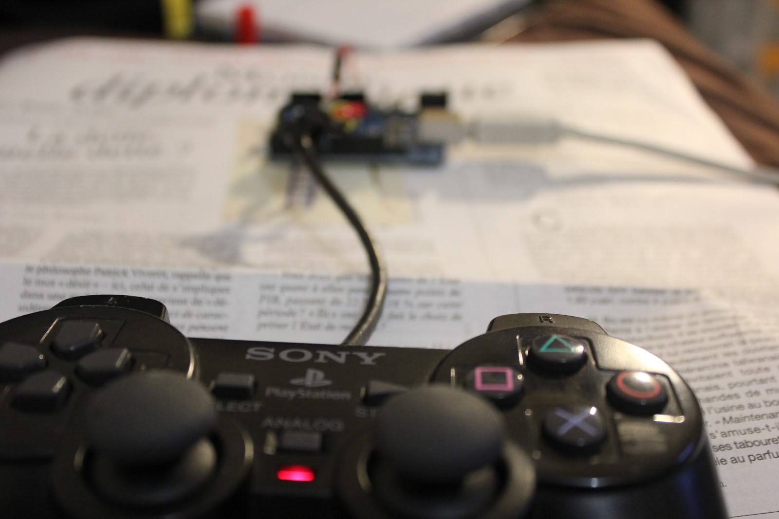 Arduino + Controller PS2 + lib