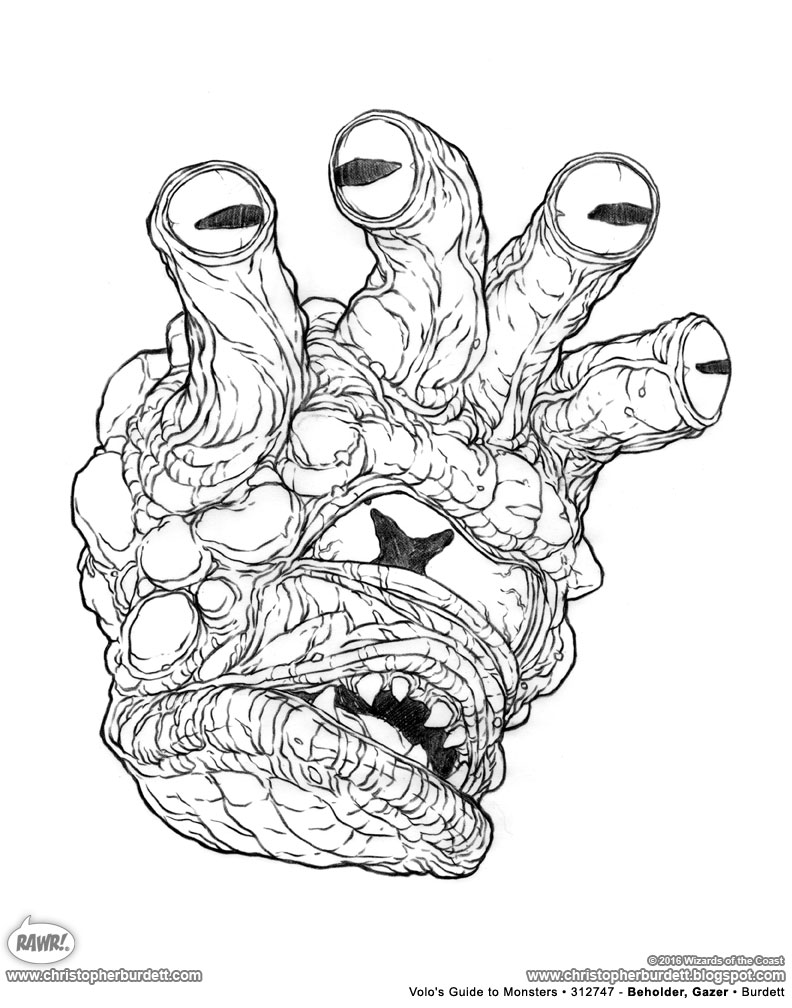 The DOODLES, DESIGNS, and aRT of CHRISTOPHER BURDETT: Volo's Guide to ...