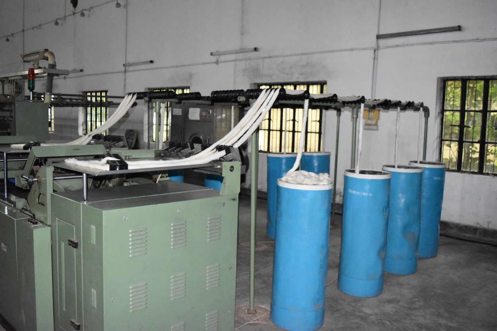 NITER Yarn Manufacturing Lab ~ A Textile Blog run by NITERians