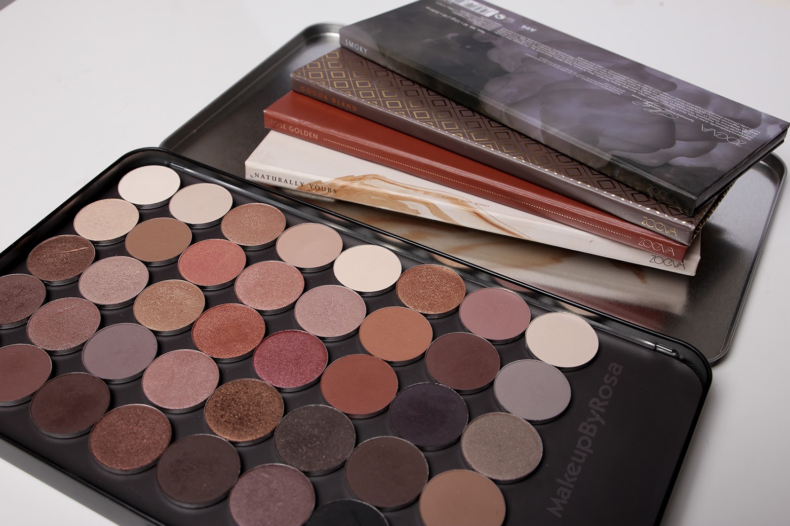 Makeup by Rosa : #1 DIY : Depotting zoeva eyeshadows