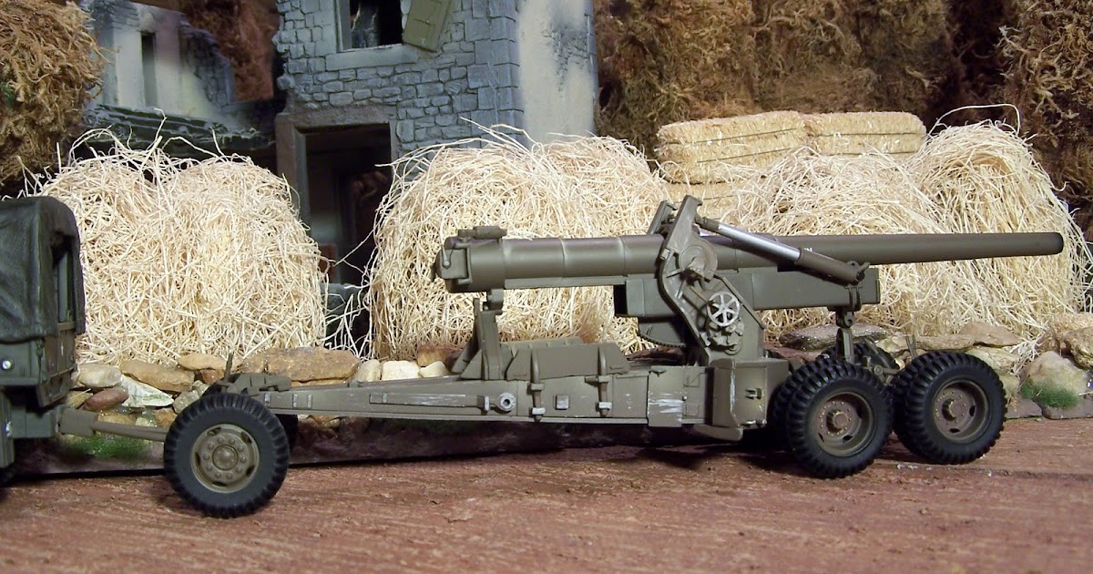 WWII Plastic Toy Soldiers: US Artillery