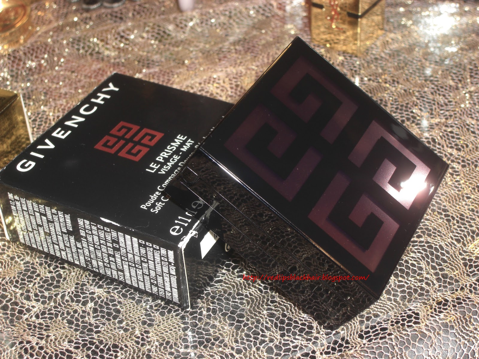 Red Lips, Black Hair: Givenchy Le Prisme Visage Mat Soft Compact Face ...