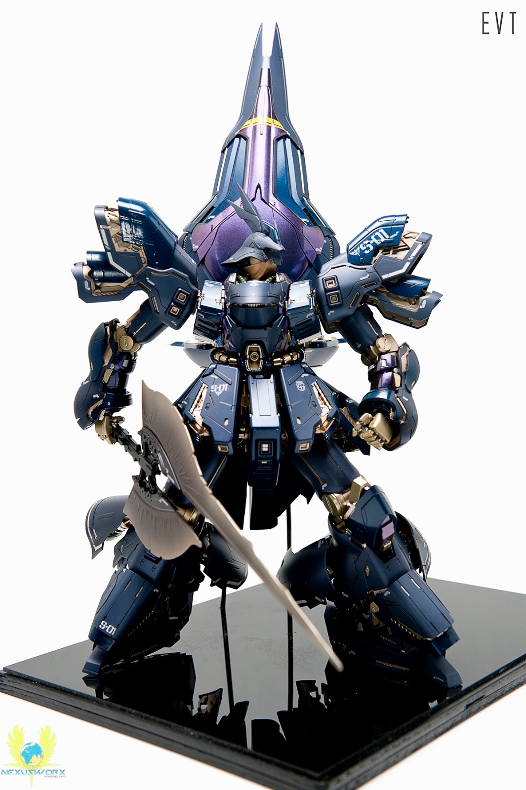 Custom Build: MG 1/100 Sazabi Ver Ka [Sazabi Genbu]