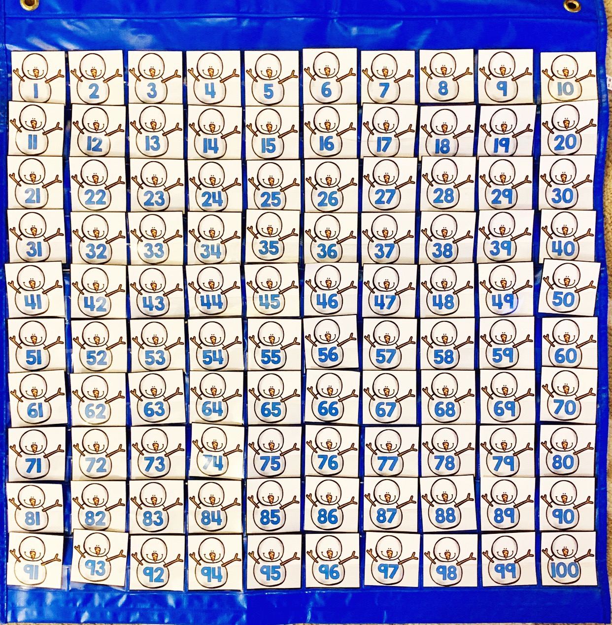 Ms. Moran's Kindergarten: Monthly Hundreds Chart Activities for a ...