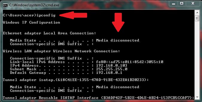 How to know your IP address. - Learners' Nepal