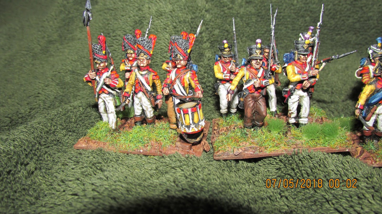 Winser's Wargaming Page: Neuchatel Regiment is Finished