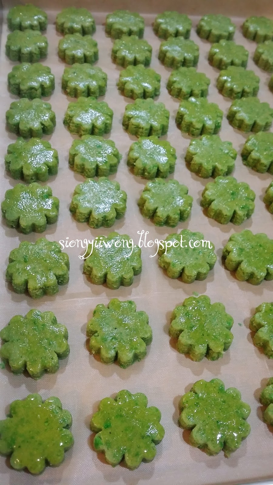 雨之家: 青豆酥饼《Green Pea Biscuit》