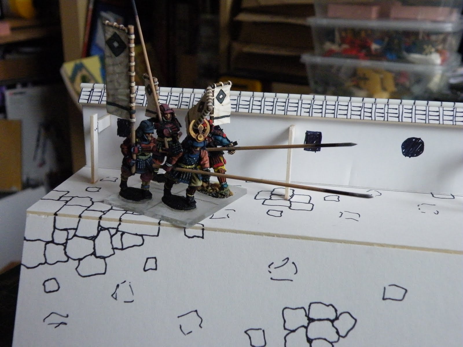 Jimbibblyblog: 28mm Samurai terrain :-D