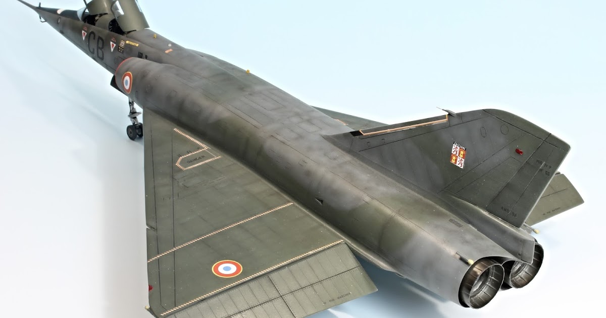 Istvan Michalko's scale models: Dassault Mirage IVP - Heller, 1/48