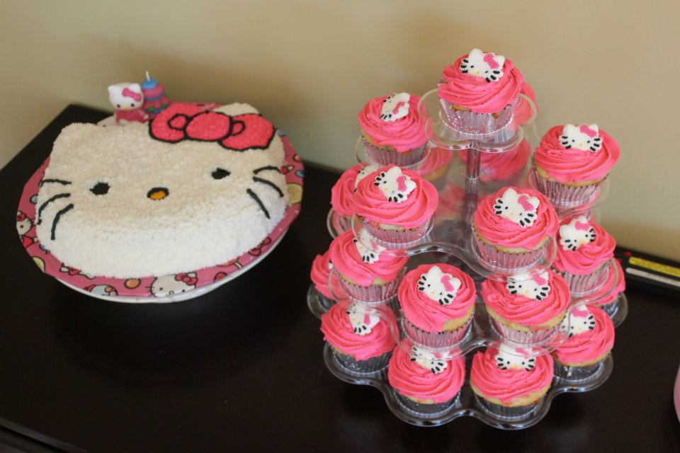 Parenting Without Lesson Plans: Hello Kitty - Savannah's 3rd Birthday!
