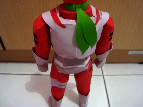PUTRA'S BLOG: Kamen Rider "ZX" Papercraft