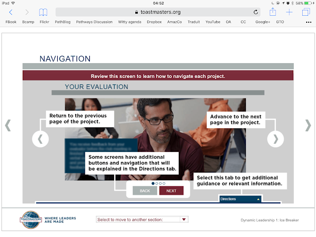 Pathways experience: Login to Toastmasters.org and Sample your first ...