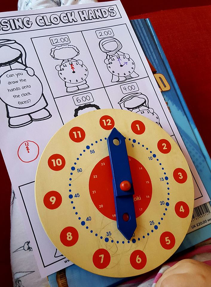 Iman's Home-School: Telling Time Activity Pack