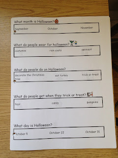 Autism Tank: Halloween Activities