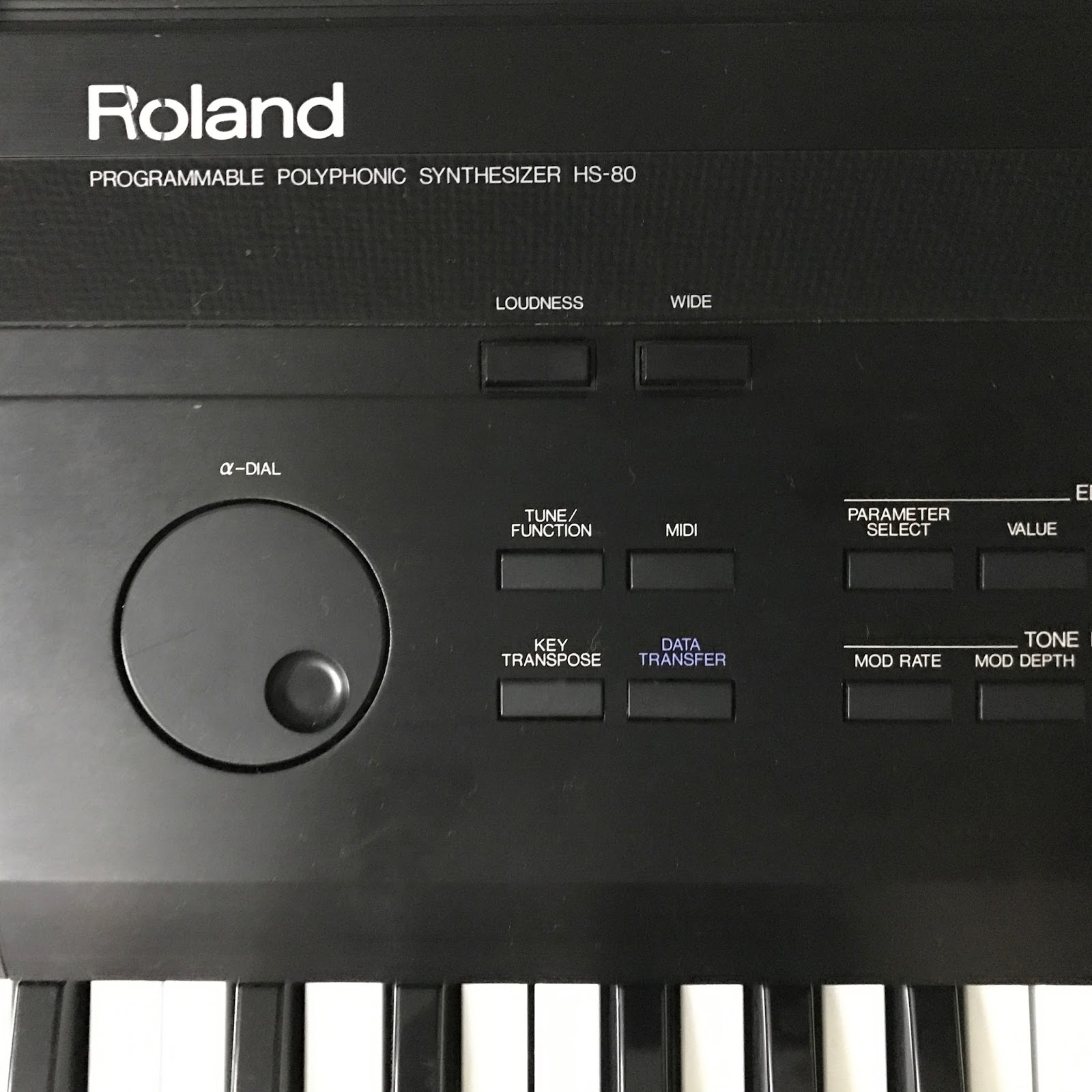 Roland HS-80 SynthPlus 80 (Alpha Juno 2)