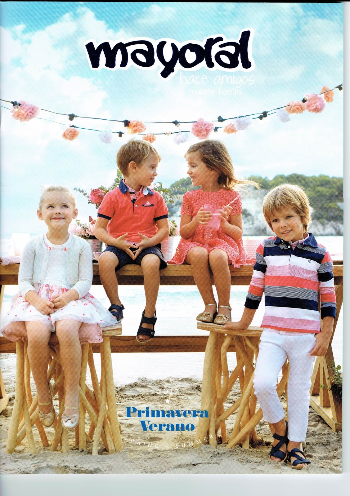 CATALOGO MAYORAL PRIMAVERA VERANO 2017, MINI Y BEBE