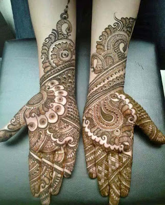 Arabic Mehndi Design For Full Hands