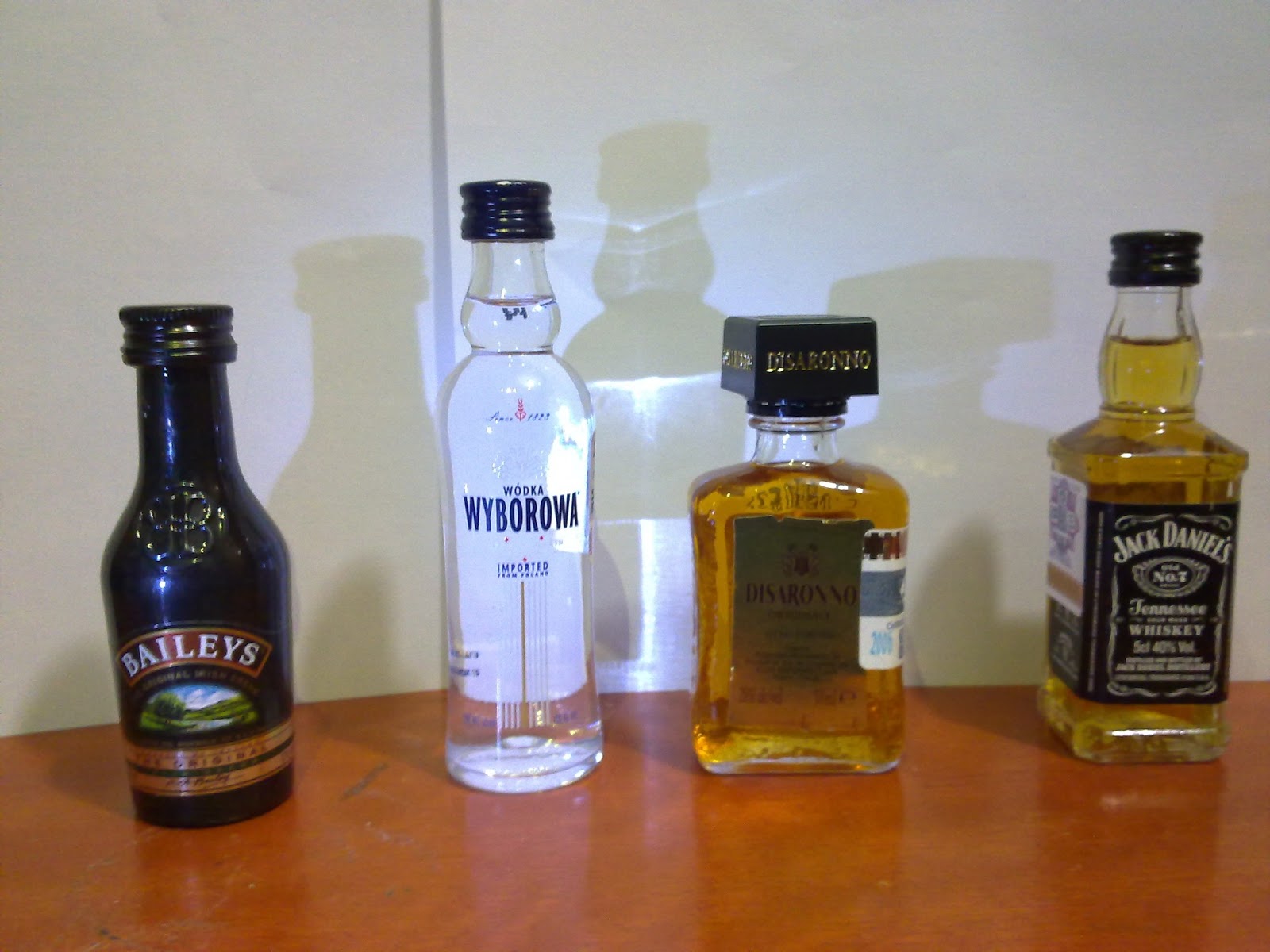 Mini botellitas tequila vodka whisky