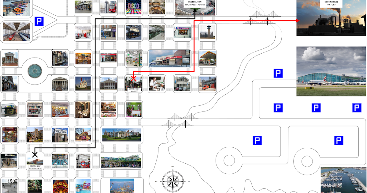 Can Carabassa English: GIVING DIRECTIONS PRACTICE