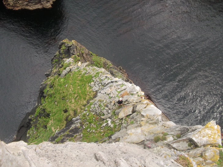 Donegal Rock Climbing. Unique Ascent: Irish Sea Stacks. Cnoc na Mara
