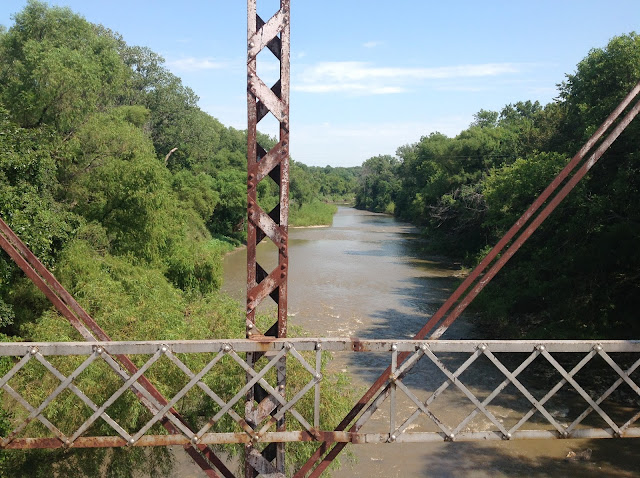 Explore Kansas: Walnut River Wrought Iron Truss Bridge