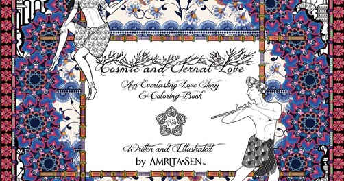 Handmade by Deb: Cosmic and Eternal Love Coloring Book Review