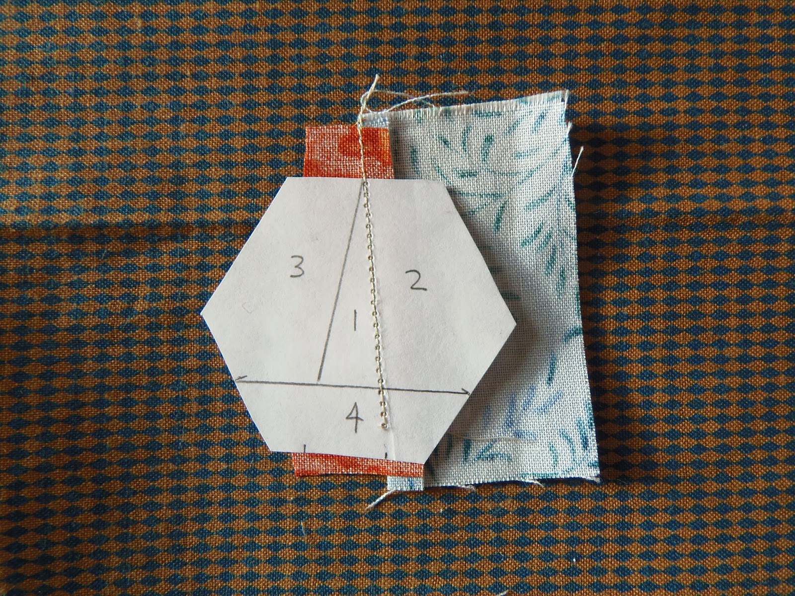 Faeries and Fibres: Tutorial: Another fun hexagon block