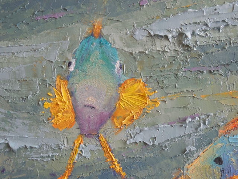 Where ART Lives Gallery Artists Group Blog: Tropical Fish Painting ...