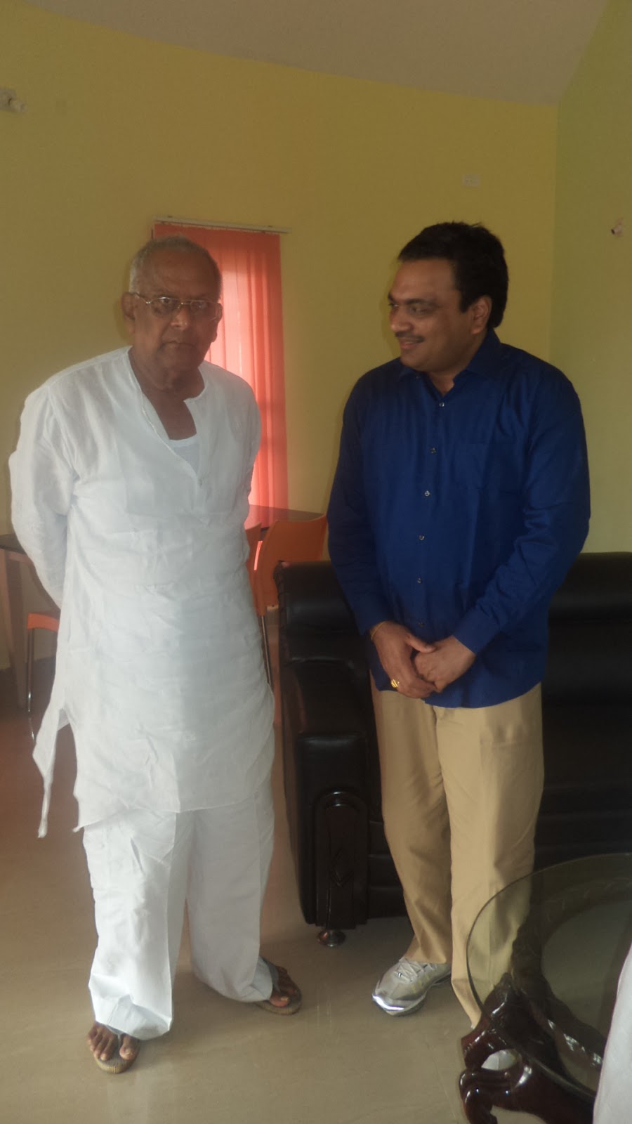 Bonthu Nagi Reddy's Blog: Bonthu Nagi Reddy with Senior Politician ...