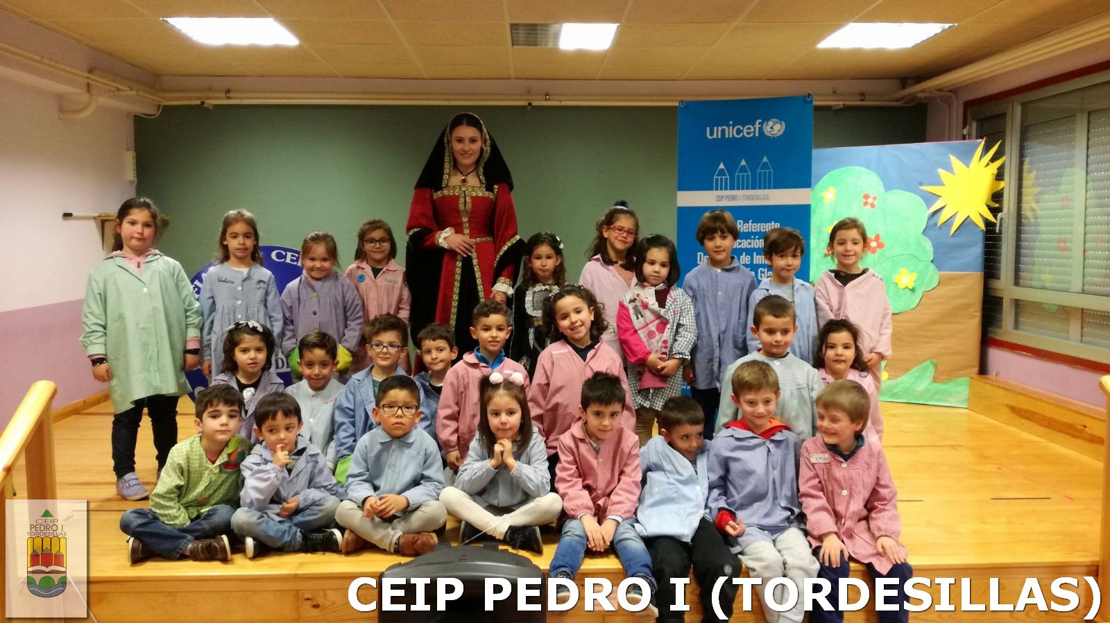 CEIP BILINGÜE PEDRO I: CONCURSO "DIBUJA A LA REINA JUANA"