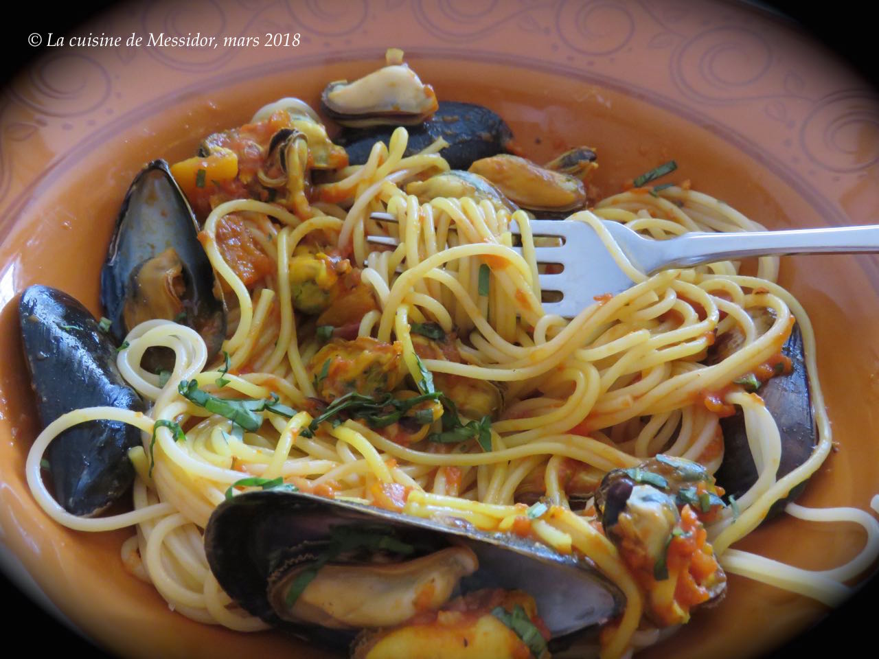 La cuisine de Messidor: Spaghetti aux moules, sauce à la provençale