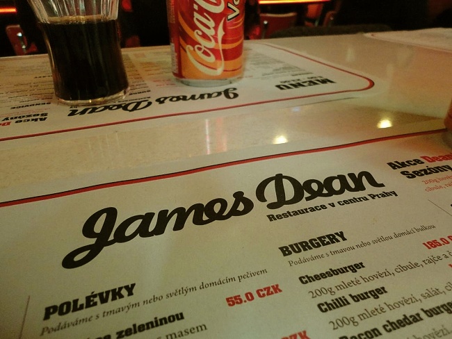 The Fabulous Stains: James Dean Bar With Fab Stain Misha McKagan ...