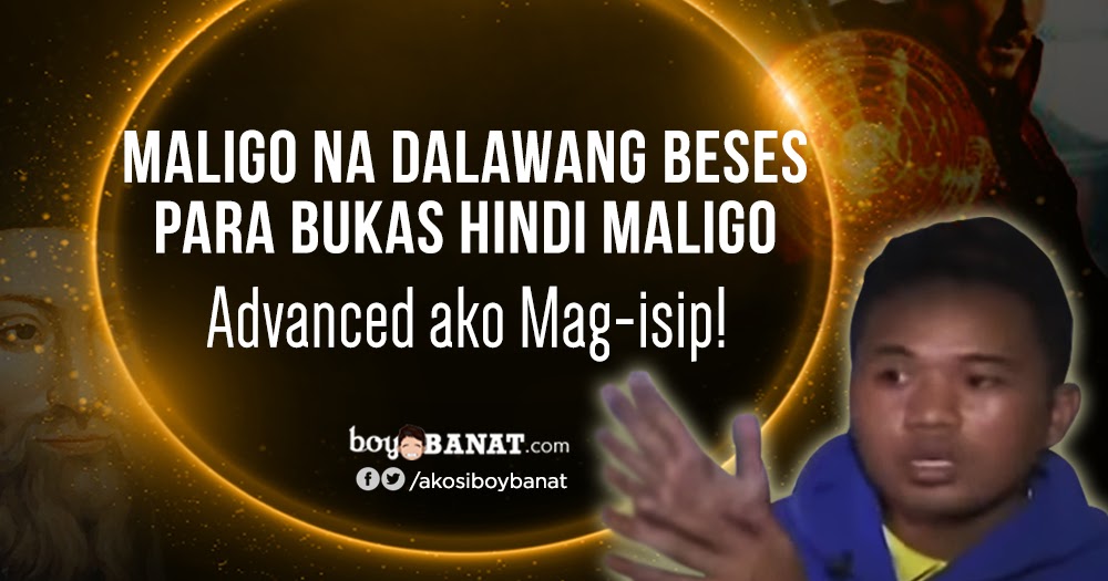 Advance Ako Mag-Isip Funny Jokes and Memes ~ Boy Banat