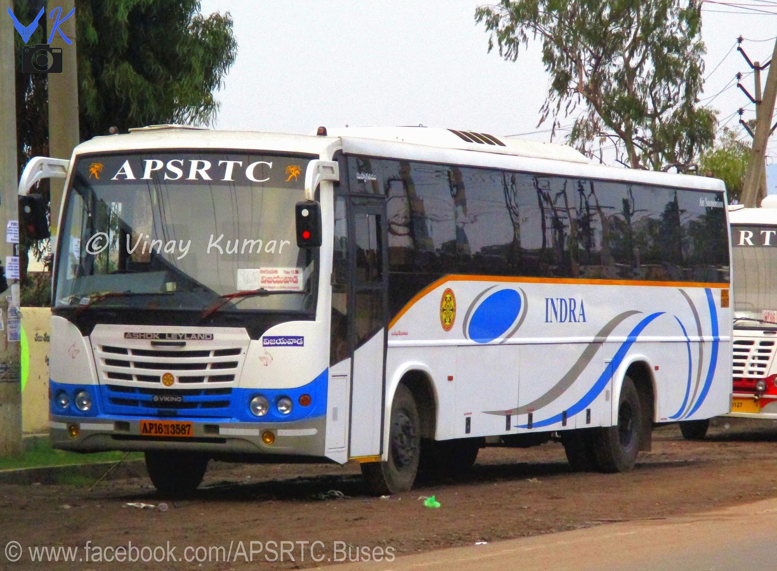 APSRTC New INDRA A/C Buses