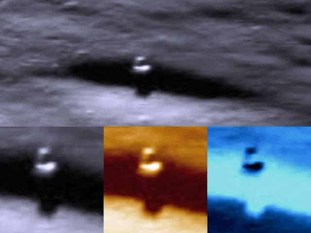 New Released NASA Photo Shows Tower On The Moon - July 22, 2013