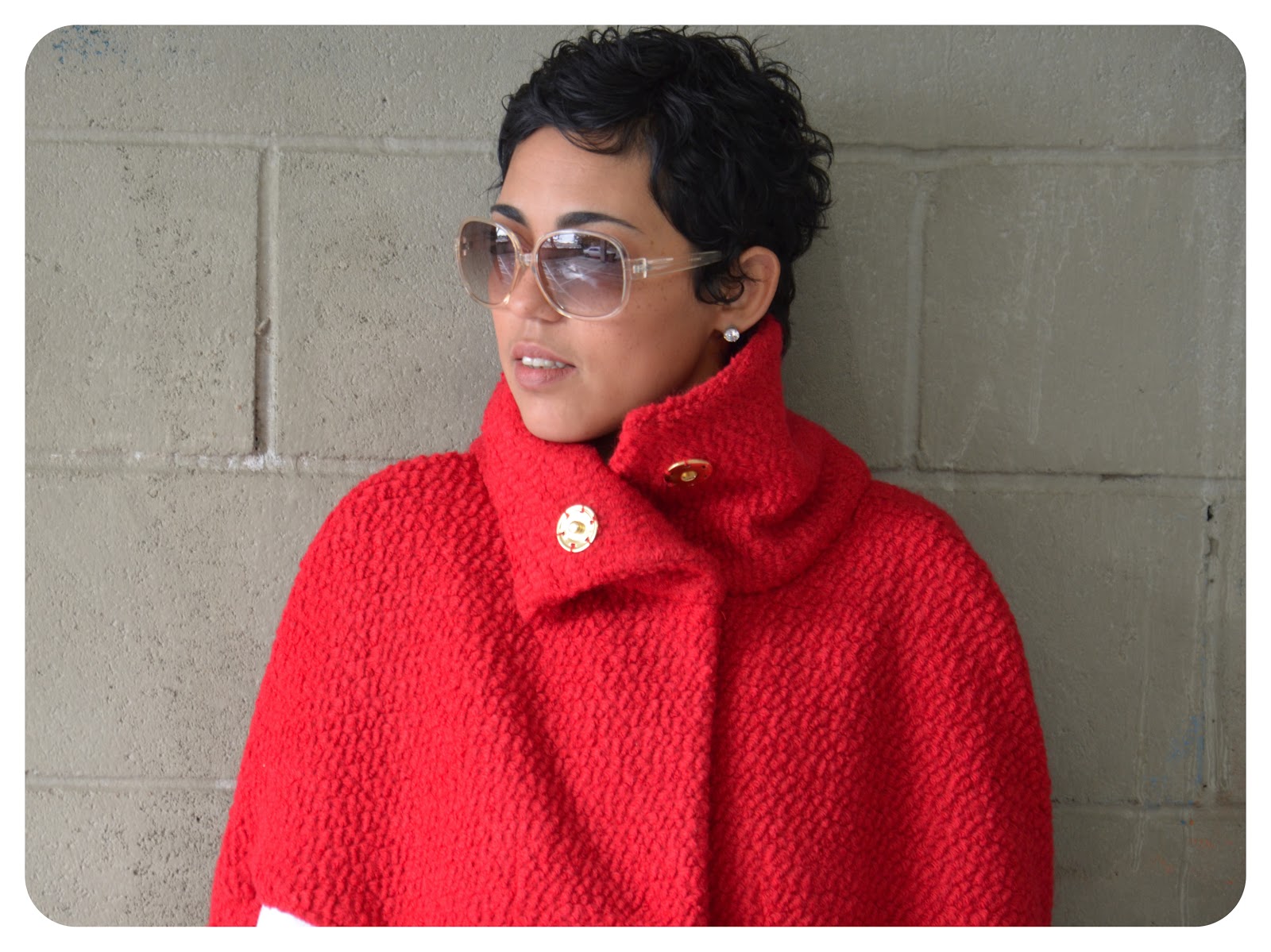 DIY Red Cape + DIY Pants: Pattern Review V8776 |Fashion, Lifestyle, and DIY