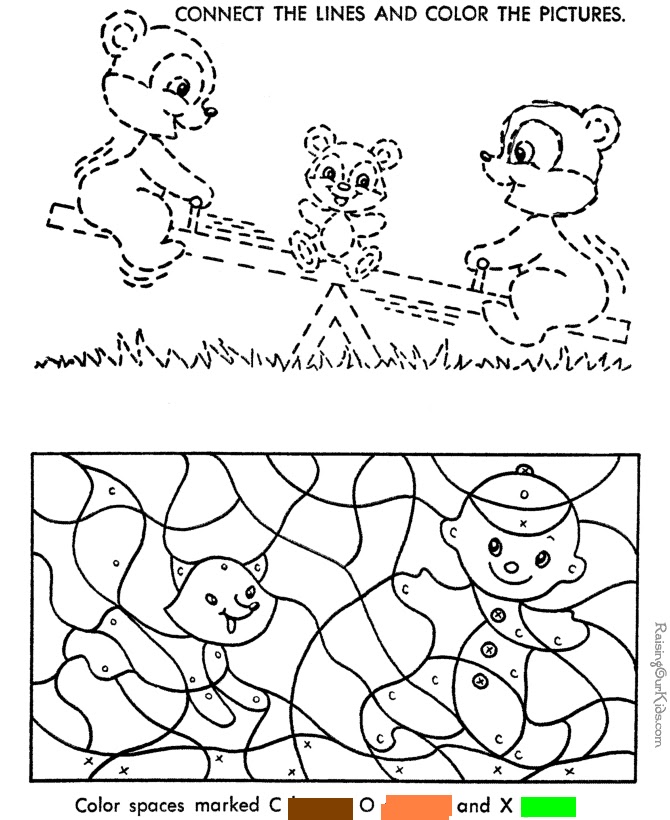 Teaching Esl materials and more: Color by number pages