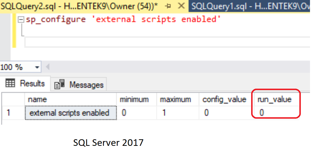 Hodentekhelp How Do You Enable Machine Learning In Sql